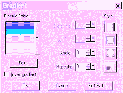 PSP background colors, patterns, transparency, textures, gradients